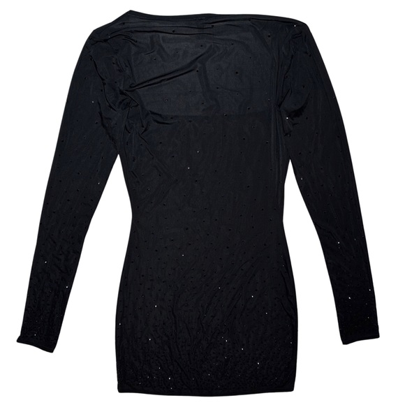 SKIMS | Dresses | Skims Sheer Rhinestone Dress | Poshmark